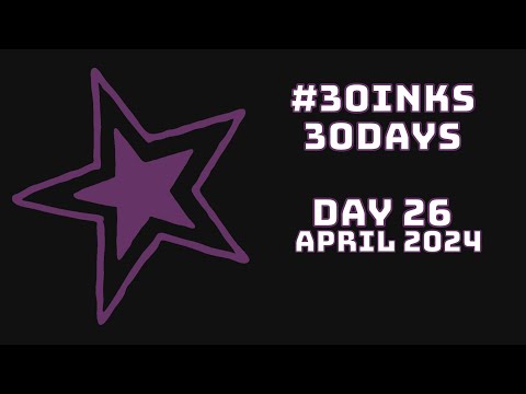 Day 26 J. Herbin Poussiere de Lune #30inks30days April 2024