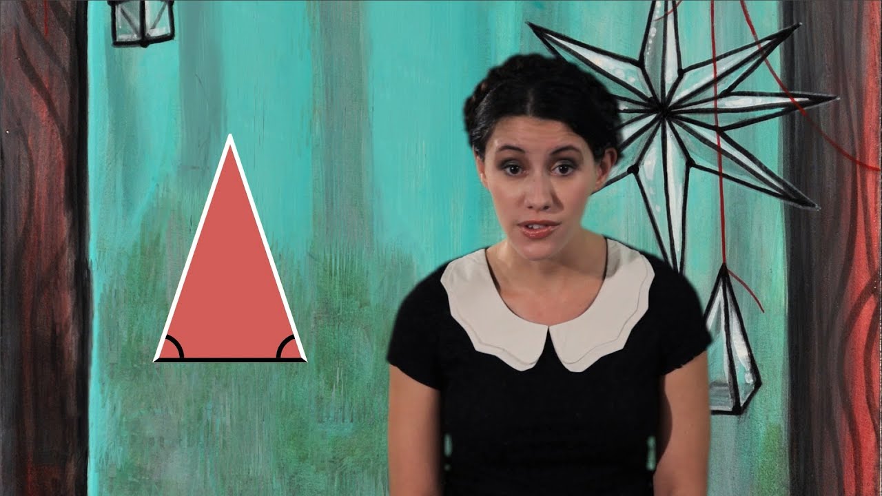 What are isosceles triangles? Geometry Terms and Definitions