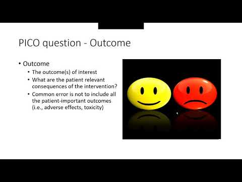 GRADE - Ch. 4 Forming PICO Questions - John Como, MD, MPH, FACS
