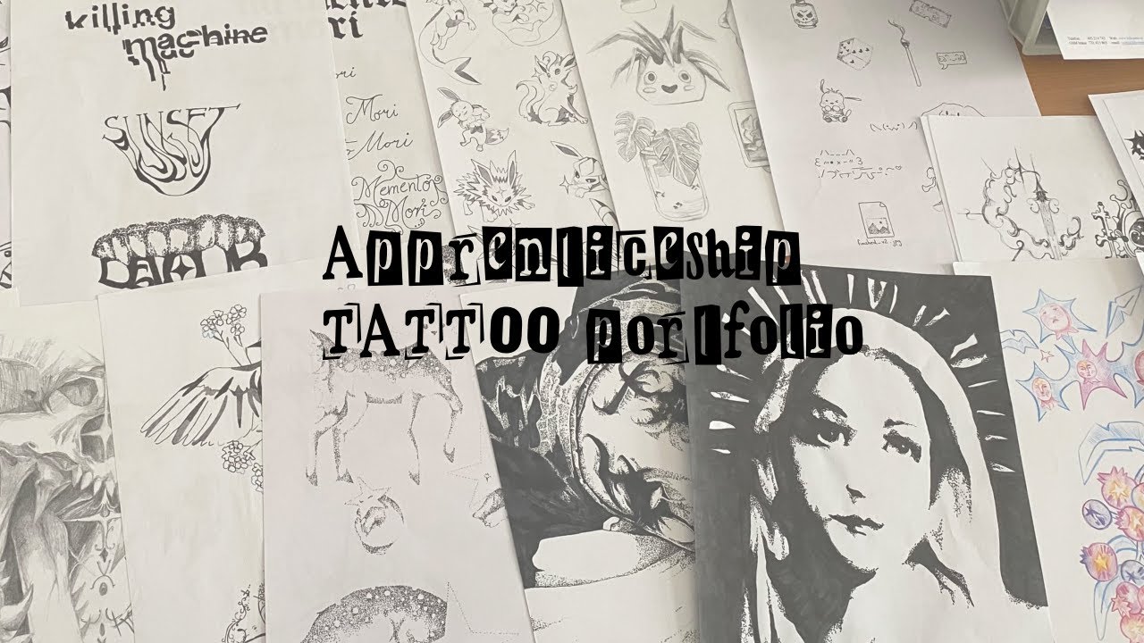 Tattoo apprenticeship portfolio