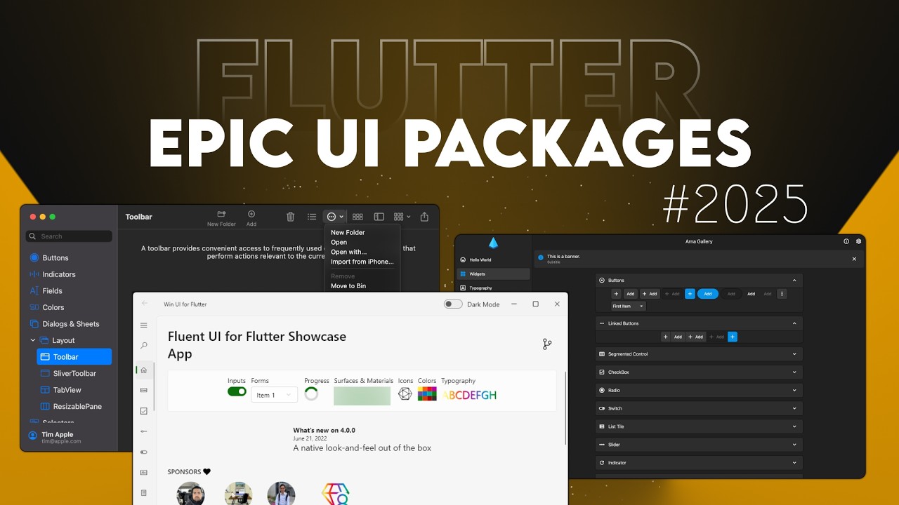 Top MOST EPIC UI Packages in Flutter You Need to Know in 2025!