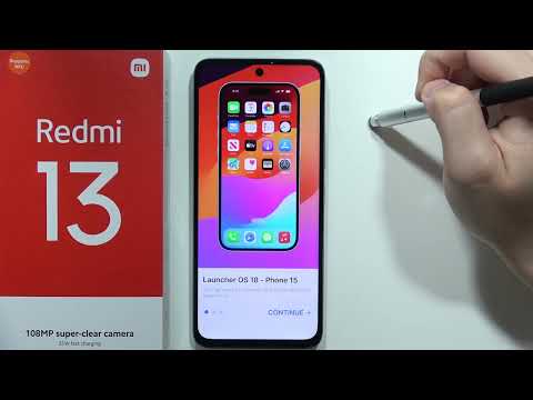 Redmi 13: Install iPhone Theme