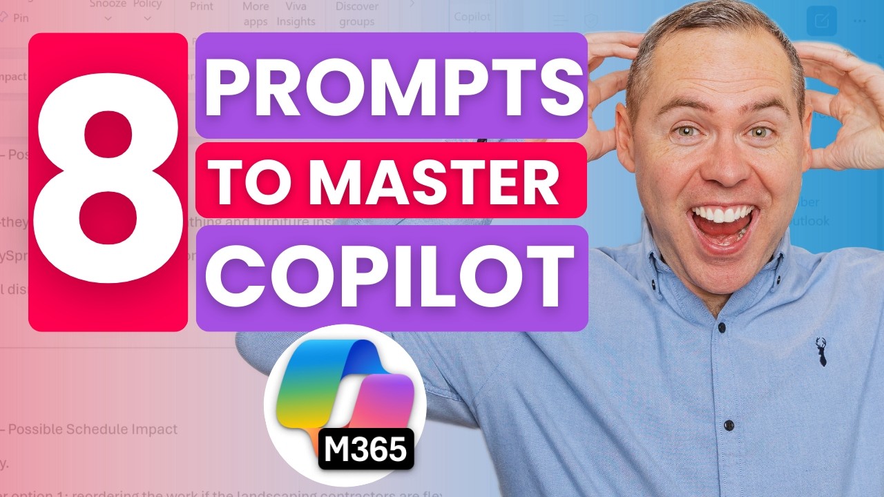 These 8 Microsoft 365 Copilot Prompts Save Me Hours Every Week! (2026)