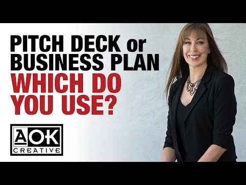 Pitch Deck vs Business Plan (WHICH SHOULD YOU USE)