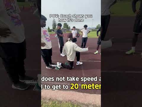 How To Run The First 20m Of Your Race. #shorts #fyp #track