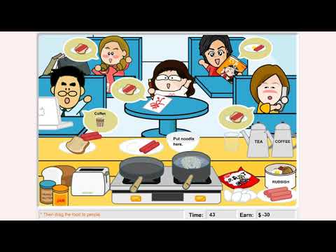How to play Hk Cafe game | Free online games | MantiGames.com