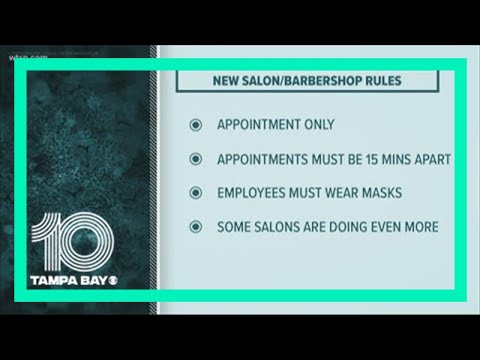 Barbershops, salons in Florida allowed to reopen Monday