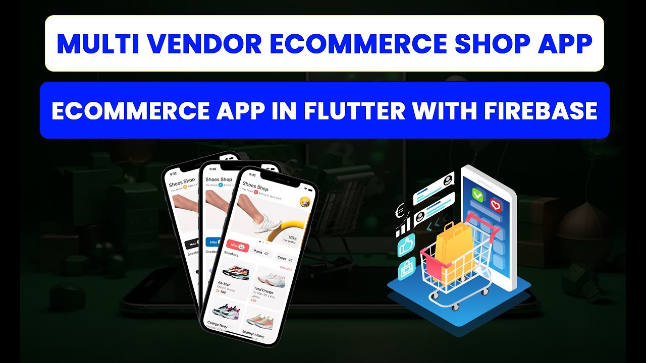Multivendor eCommerce Shop App + Admin App | eCommerce App in Flutter with Firebase