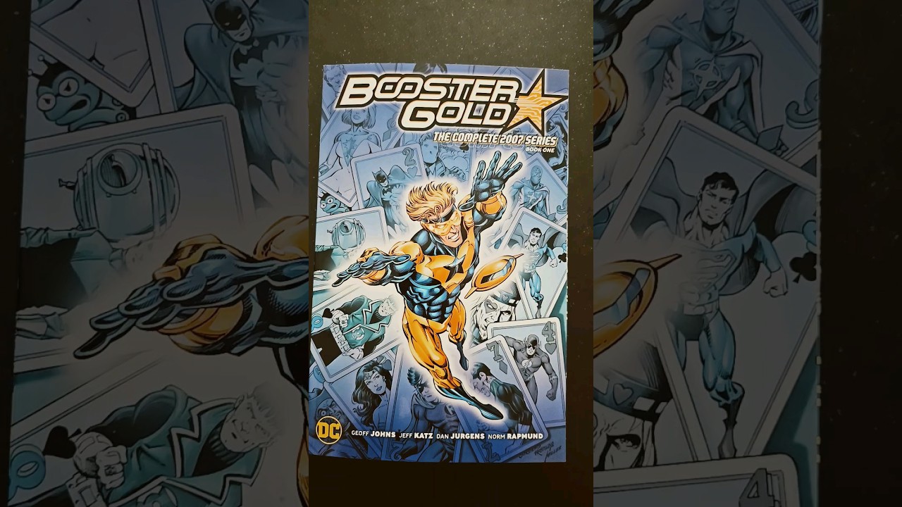 Booster Gold The Complete 2007 Series TPB Geoff Johns Jeff Katz Dan Jurgens #fun #boostergold 👍♥️