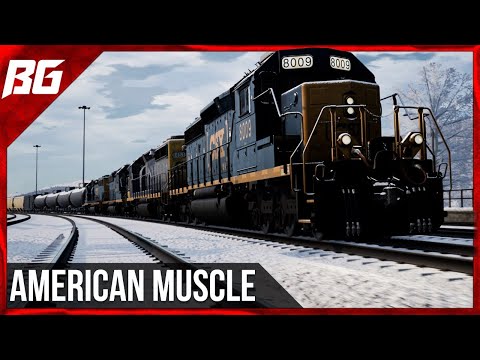 American Muscle - CSX Freight Haul | Train Sim World 2