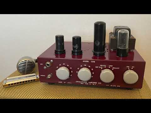 Challenger CH8 Vintage Tube PA Head for Harmonica | Reverb