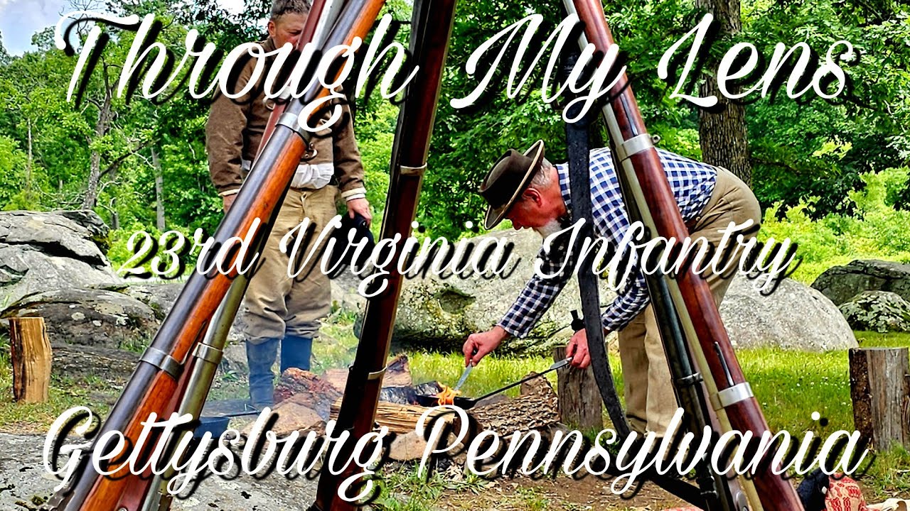 23rd Virginia Infantry 160th Anniversary Reenactment Spangler Spring 