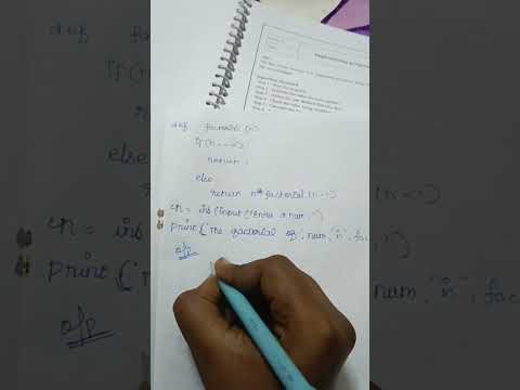 how to find factorial number in python tamil explaination