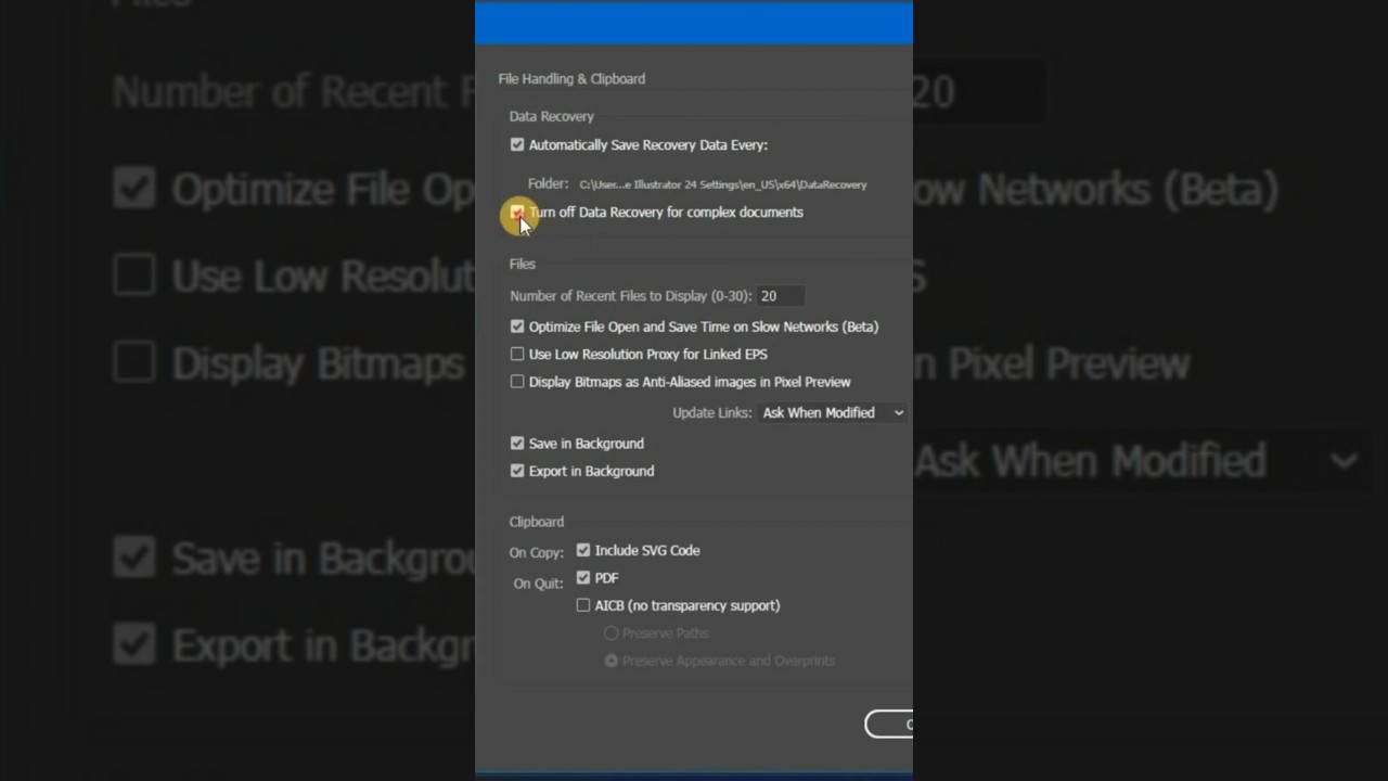 How to Recover Unsaved & Lost Files in Adobe Illustrator | Save Recovery Data Tool Tutorial