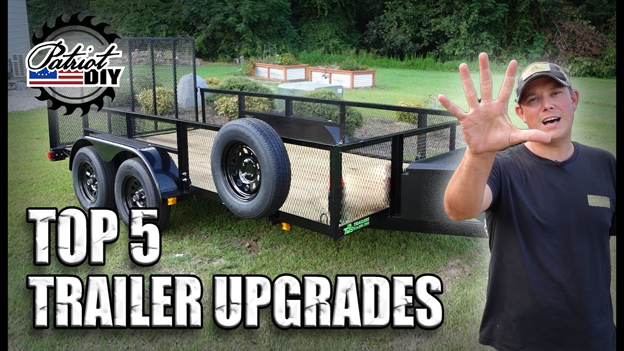 TOP 5 Utility Trailer Upgrades / Accessories