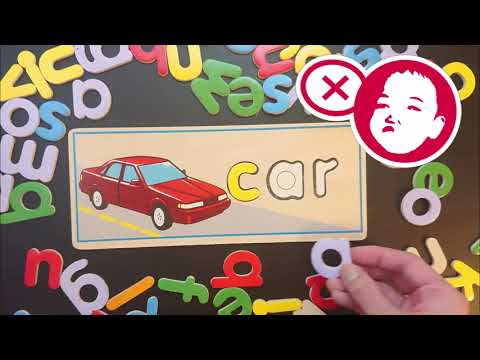 Learn to spell simple words for kids with Melissa & Doug See & Spell