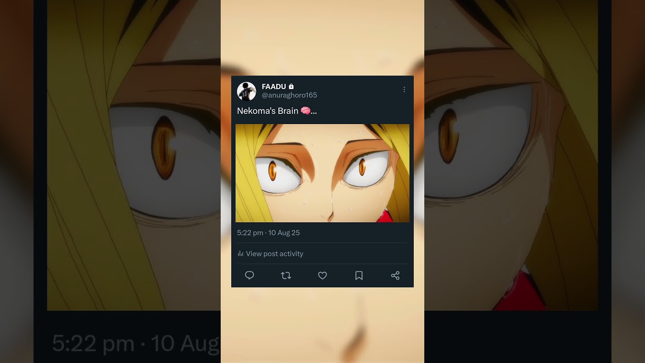Nekoma's  Brain 🧠... kenma... haikyuu #sports #anime #animeshorts