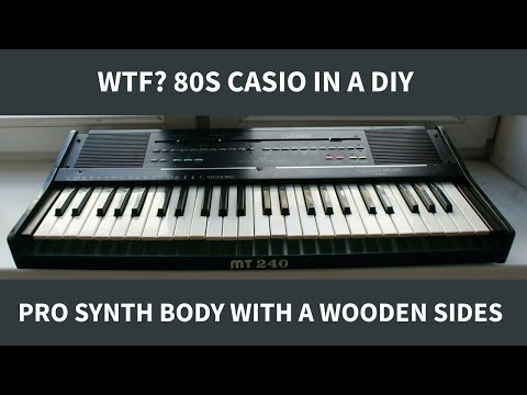 CASIO MT 240 MIDI 80s RARE KEYBOARD, GREAT PRICE! RETROWAVE | Reverb