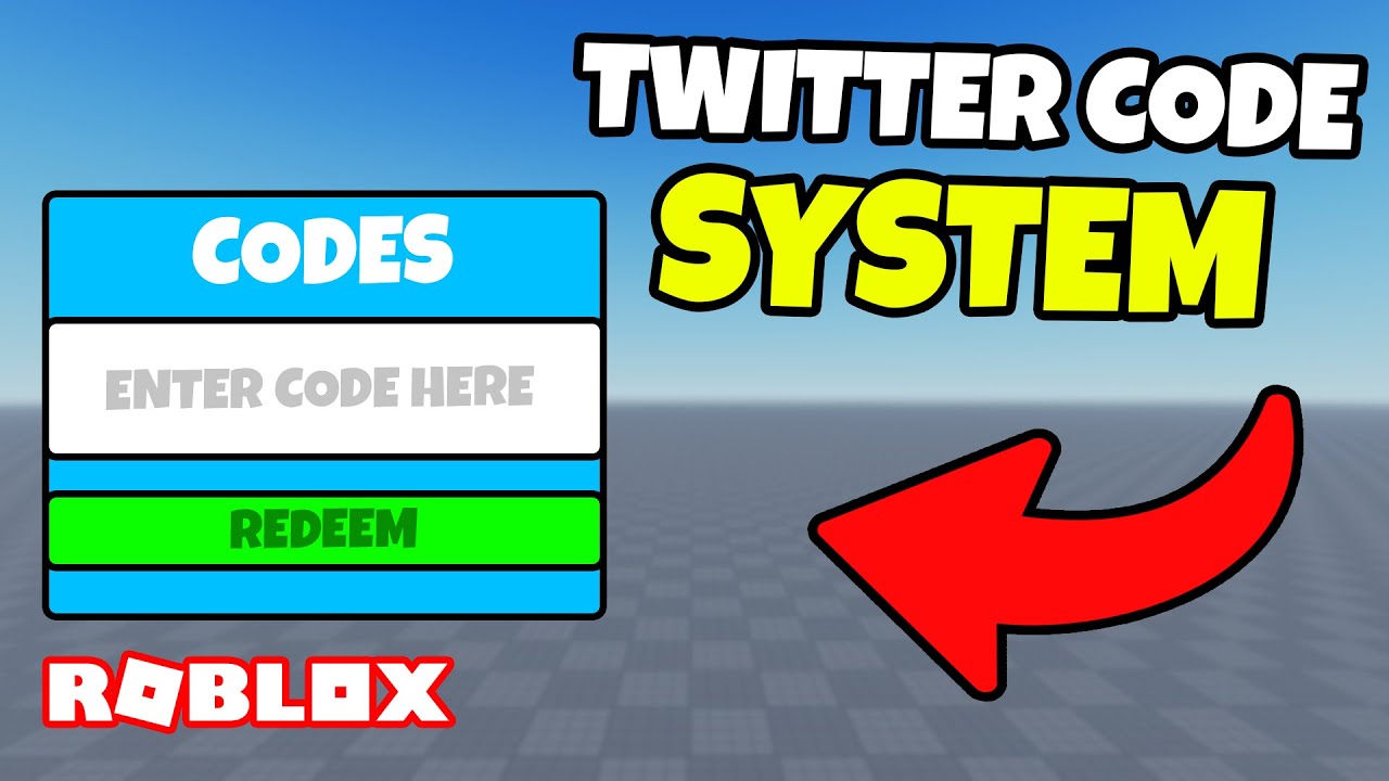 How to make a TWITTER CODE SYSTEM in ROBLOX STUDIO! [OUTDATED]