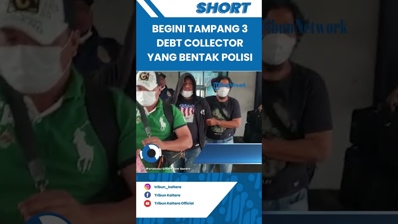Ditangkap Polda Metro Jaya, Begini Tampang 3 Debt Collector yang Viral ...