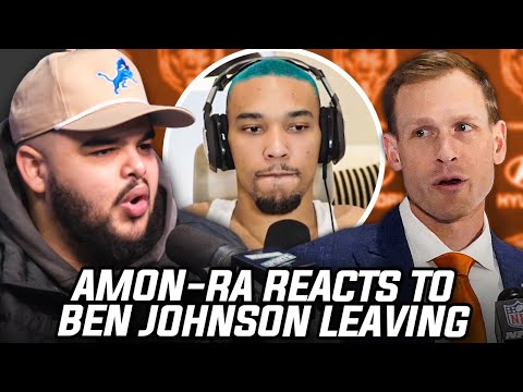 Amon-Ra St. Brown REACTS to Ben Johnson Leaving Detroit Lions