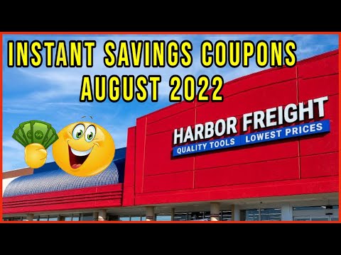 Harbor Freight Coupons August 2022 Instant Savings Coupons