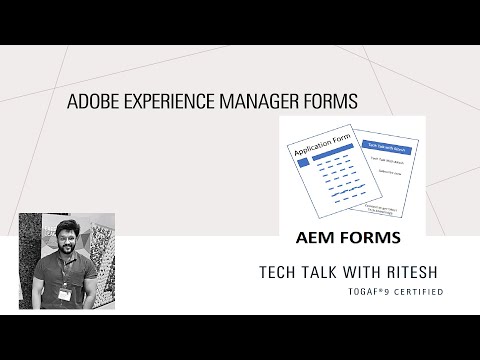 11. AEM Forms Authoring - How to use XSD (XML Schema) to create Form Data Model