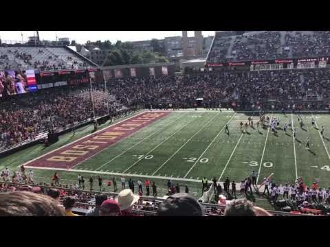 🏈 Alumni Stadium - Boston College Eagles panorama 2019