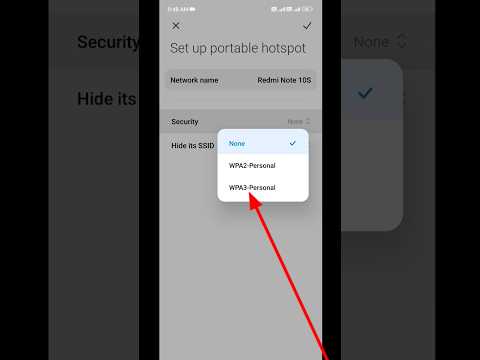 How To Set Up Portable Hotspot Setting 😱