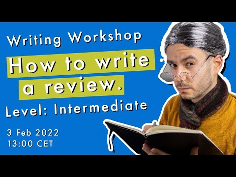 Review Writing Workshop: How to Write a Full Film Review in ONE HOUR!