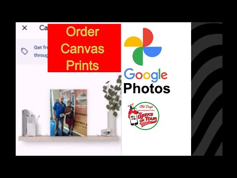 Get a Canvas Wall Print from Google Photos