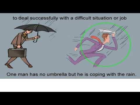 cope meaning | Vocabulary for Kids | Children's Dictionary | Learn English Vocabulary