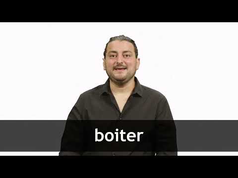 English Translation of “BOITER” | Collins French-English Dictionary