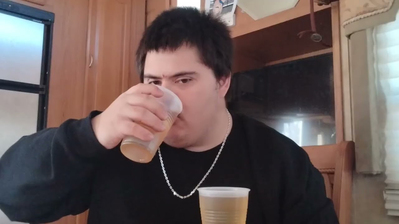 I CHUG THE TWO APPLE JUICE 