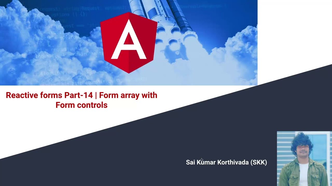 Reactive Forms Part 14| Form Arrays in angular | Form Array with form controls