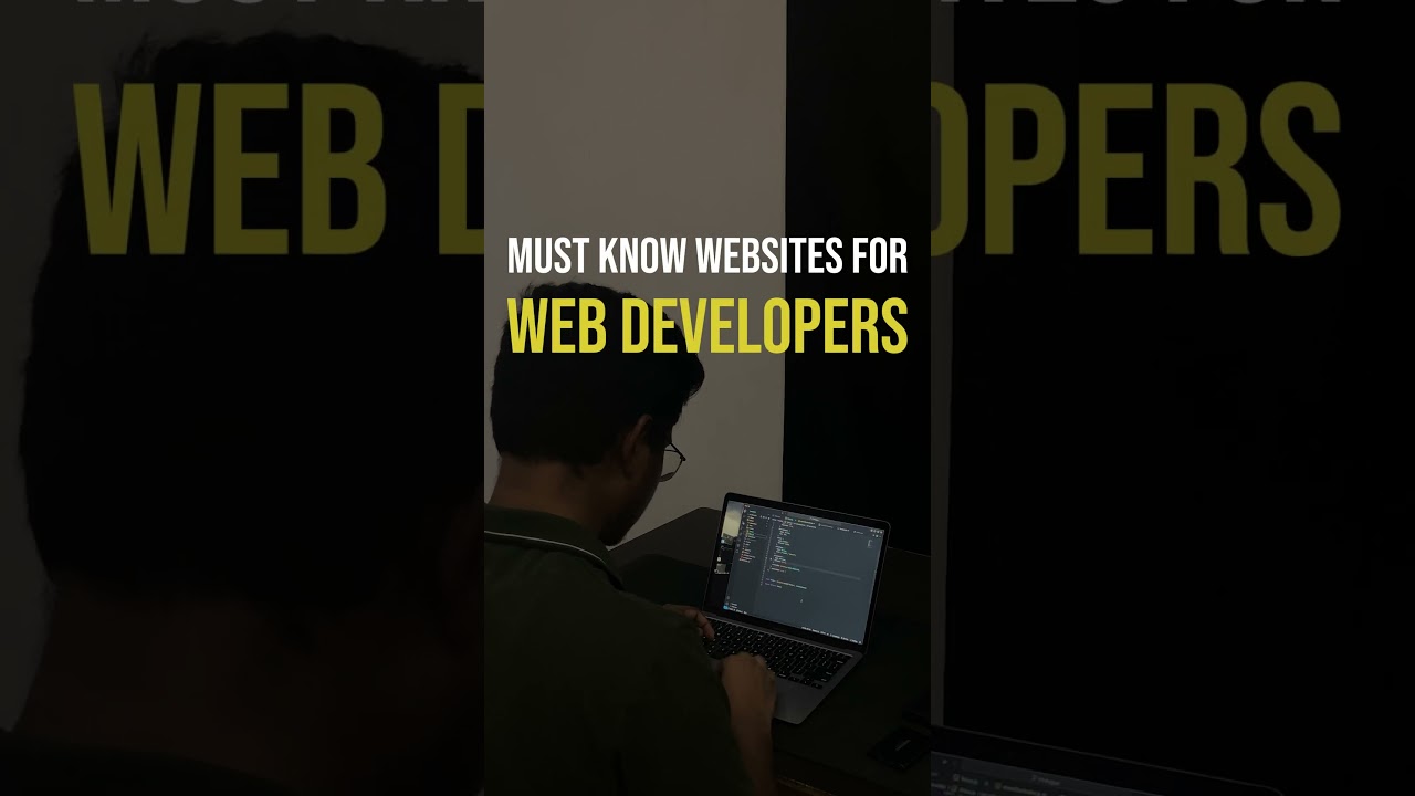 Must know websites for Web Developers ! | Part 1 | #webdevelopment #javascript #coding