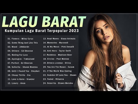 Lagu barat terbaru 2023 😍 Spotify Hits Indonesia 20223 TikTok Mashups 😍