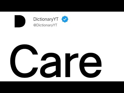 Care Meaning in English