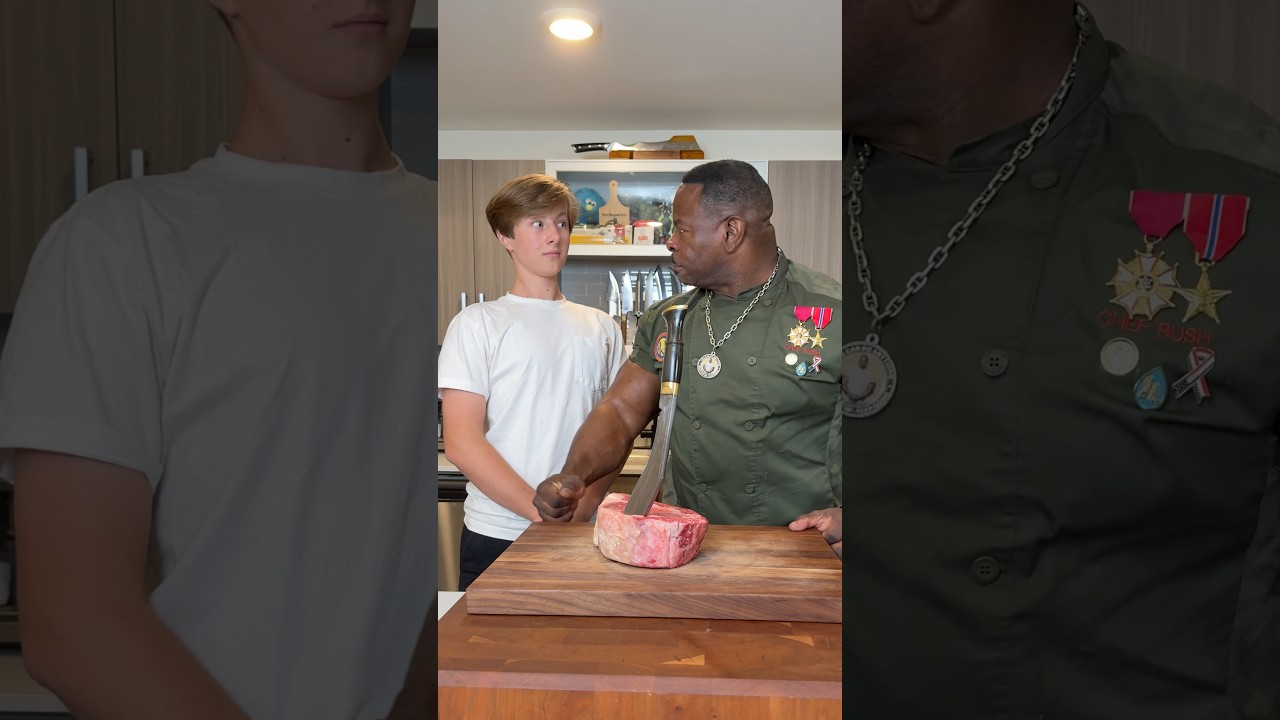 Tomahawk Steak Frites!🥩 @ChefRush