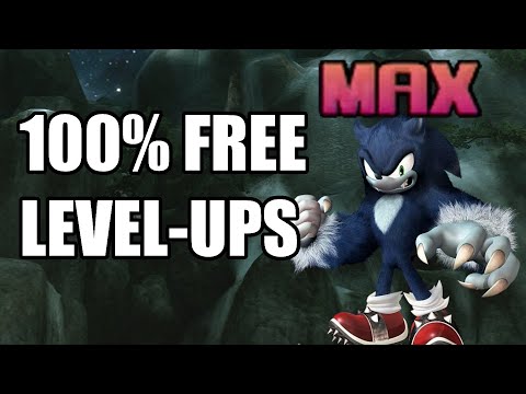How To Get 100% FREE Level-Ups in Sonic Unleashed - MAX Out Stats Fast And Easy