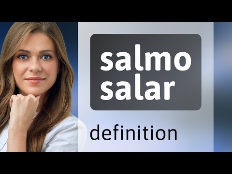 Salmo salar — SALMO SALAR meaning