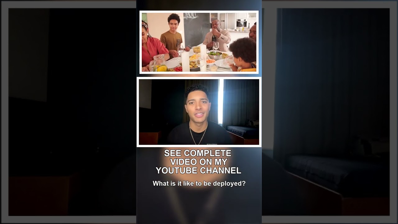 What it's like to be deployed #Deployed #Deployment