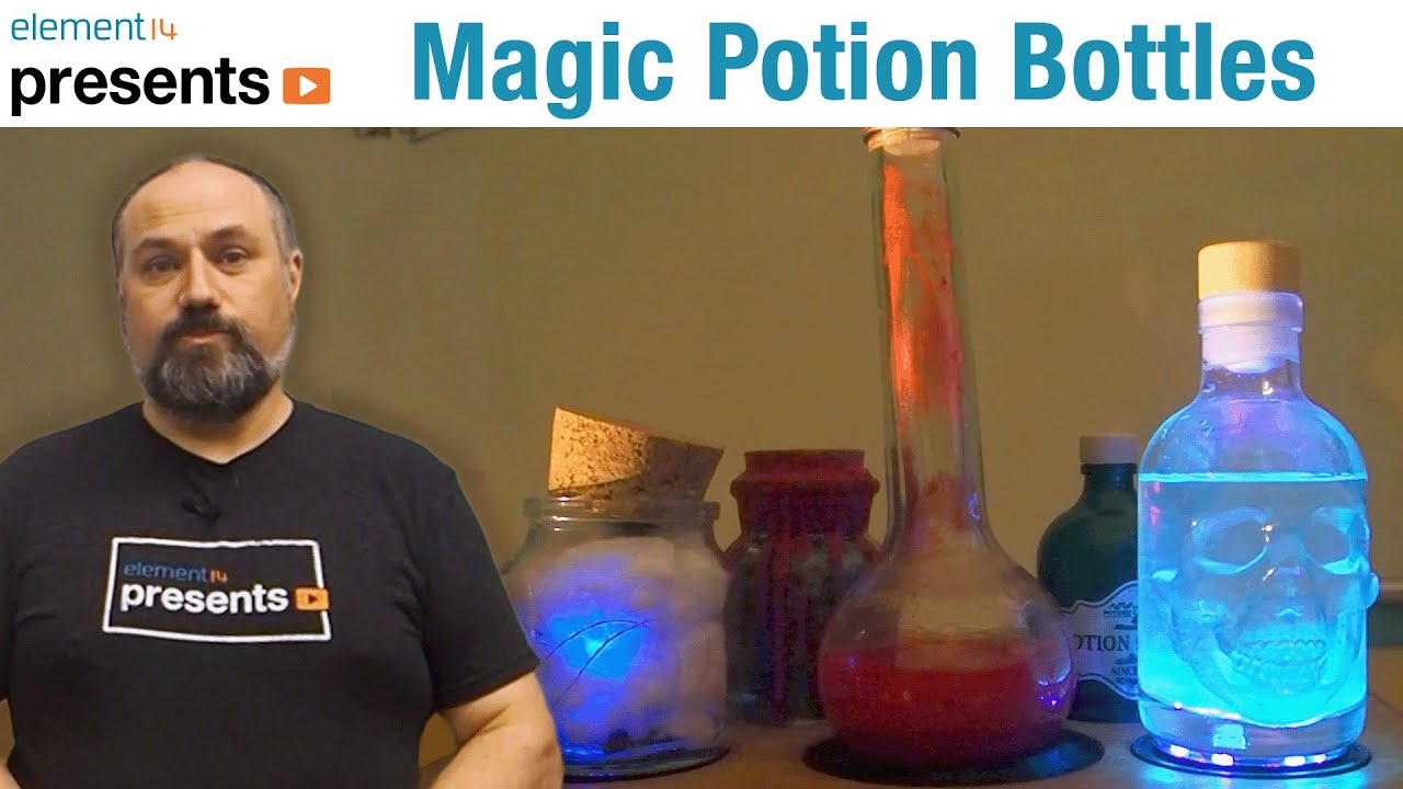 Magical Potion Bottle Rack -- Episode 552 - element14 Community