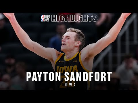 2025 NBA DRAFT HIGHLIGHTS: Payton Sandfort | IOWA