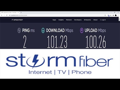 Storm Fiber 100 Mbps Internet Review Internet Speed Pakistan