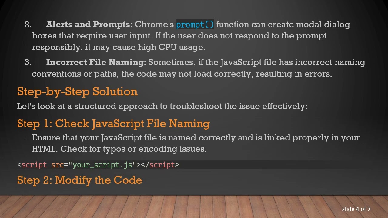 Troubleshooting Chrome Console Issues: Why Your JavaScript Code Isn't Running