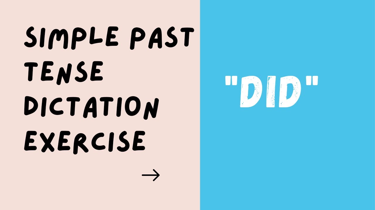 SIMPLE PAST TENSE - LISTENING EXERCISE / EJERCICIO DE LISTENING (PASADO SIMPLE)