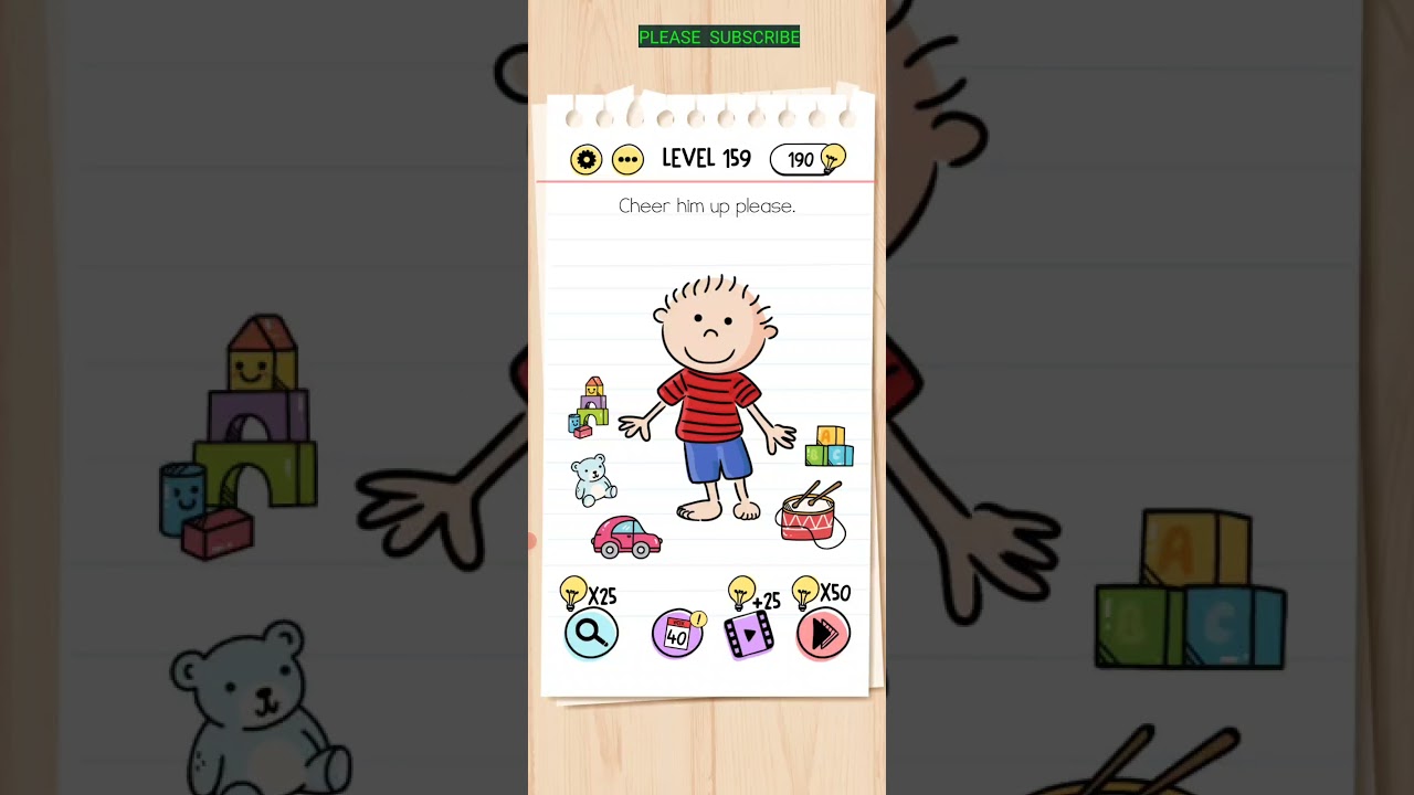 BRAIN TEST LEVEL 159 WALKTHROUGH WITH COMMENTARY