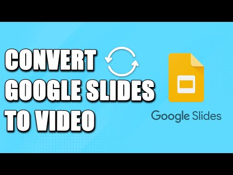 How To Convert Google Slides To Video (SIMPLE!)