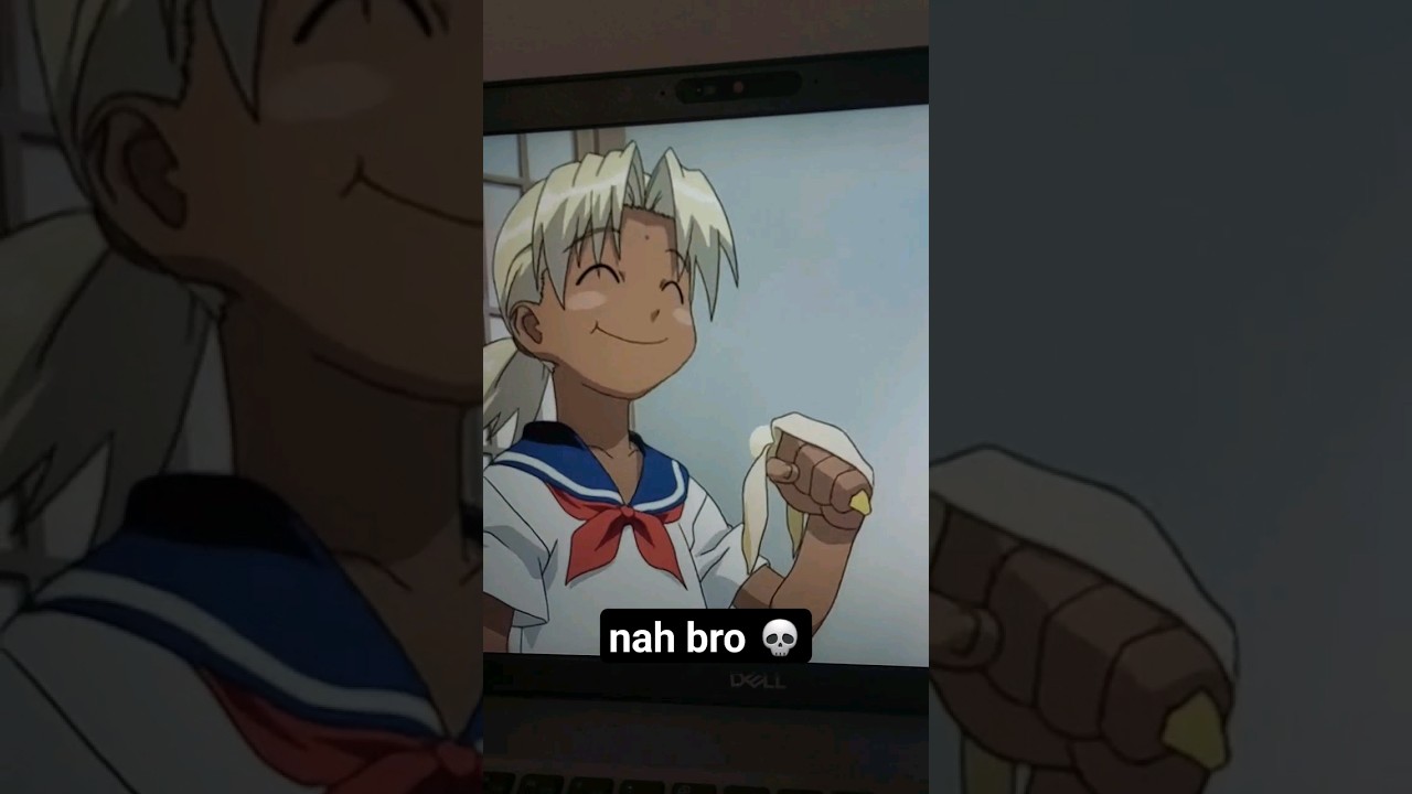 racist anime opening 💀 #anime #lovehina #polarashorts